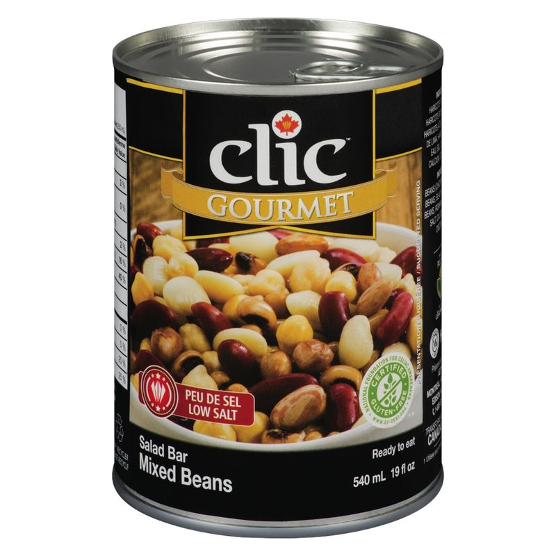 Clic Salad Bar Mixed Bean 540 ml | کنسرو سالاد لوبیا مخلوط کلیک ۵۴۰ ...